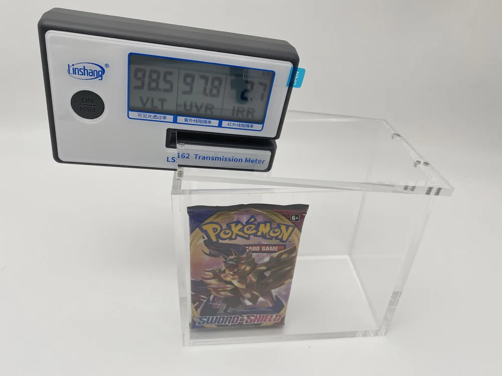 Acrylic Case for Pokemon Cards - EX Series 3 Pack Blister, Custom Size ...