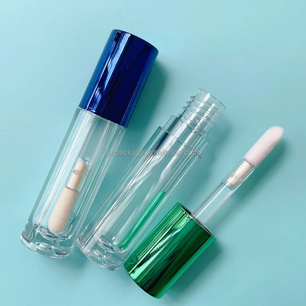 JIE MEI Stock MOQ 100PCS 5ML Big Wand Lip Oil Bottle Wholesale