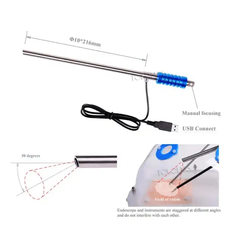 LHPLS1 Medical Science Hemispherical Laparoscopic Simulator Endoscope ...