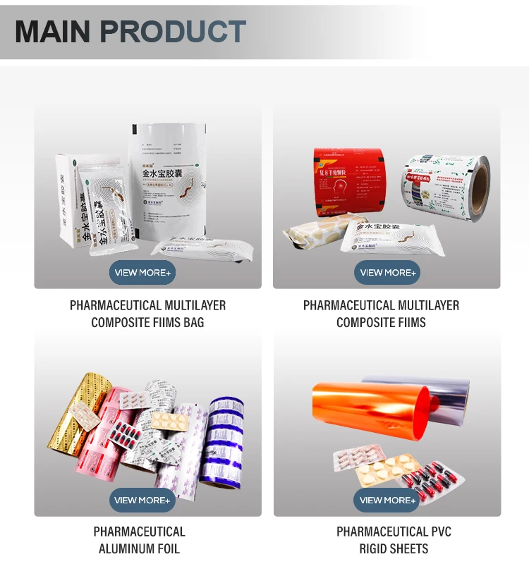 Iso Standard Blister Pack Pharma Packaging Aluminum Foil Paper - Buy ...