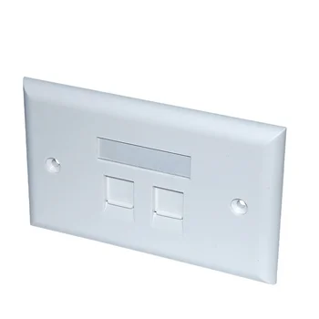 2 Ports Multimedia Wall Plate Panel Xjy-ne-128-110 Idc Us Type Dual ...