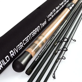 Light Power 13ft 6pc Wild River Travel Center Pin Float Fishing Rod ...