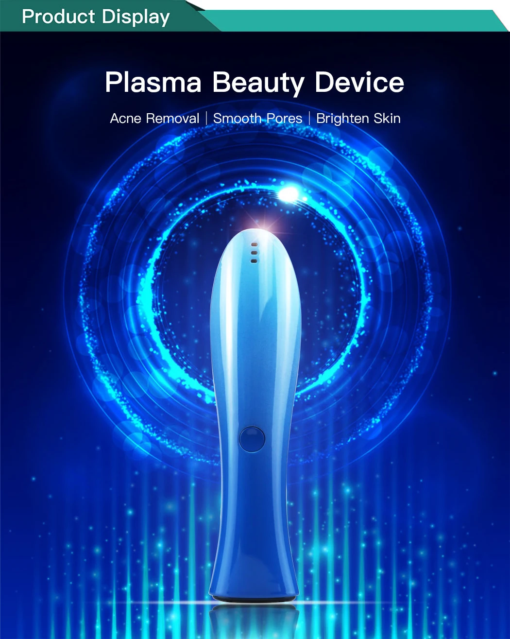 2023 High Frequency Smart Plasma Beauty Device Sterilization Acne ...