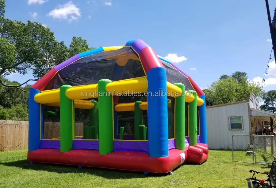 Commercial Large Kids Inflatable Jumping Bounce House Inflatable ...