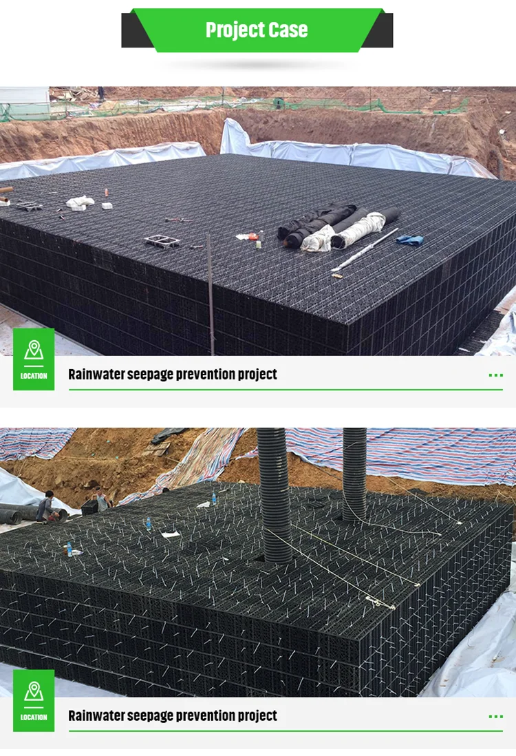 Underground Storm Geocellular Infiltration Tank: Modular Rainwater ...