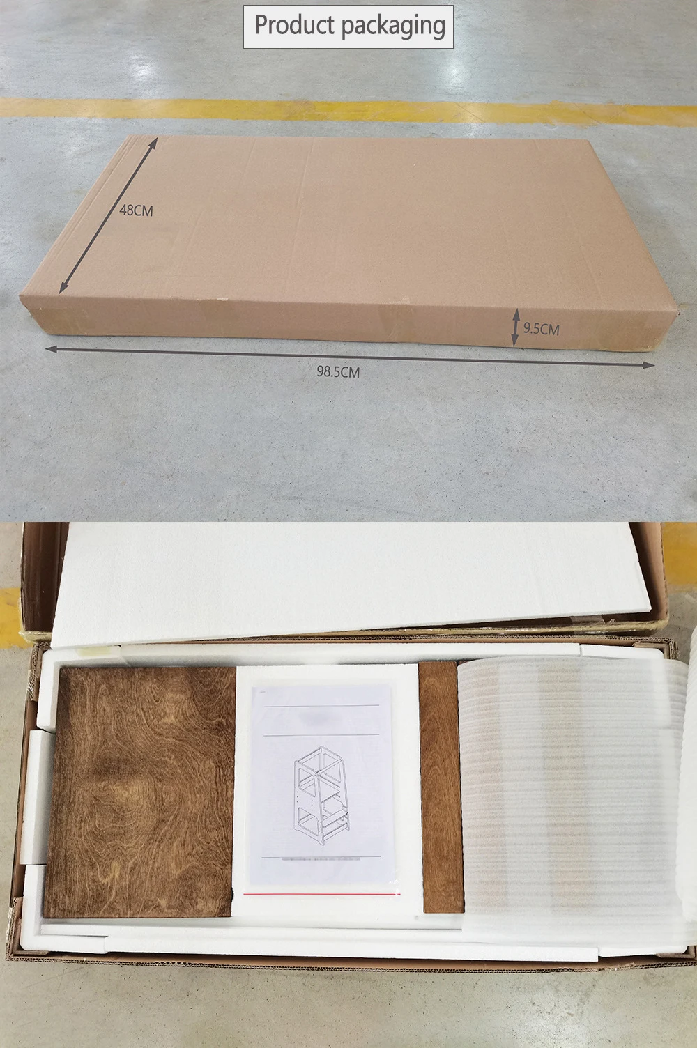 Balance Beam With Stone Steps Real Wood Step Triangle Climbing Balance ...