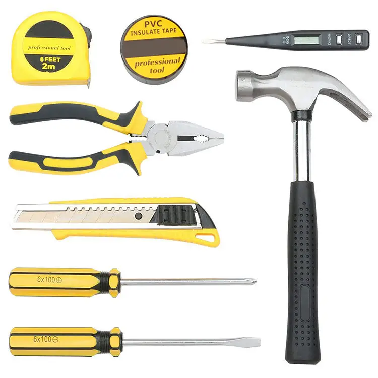 Professional 17pcs Combination Home Hand Tool Set Multi-funcational ...