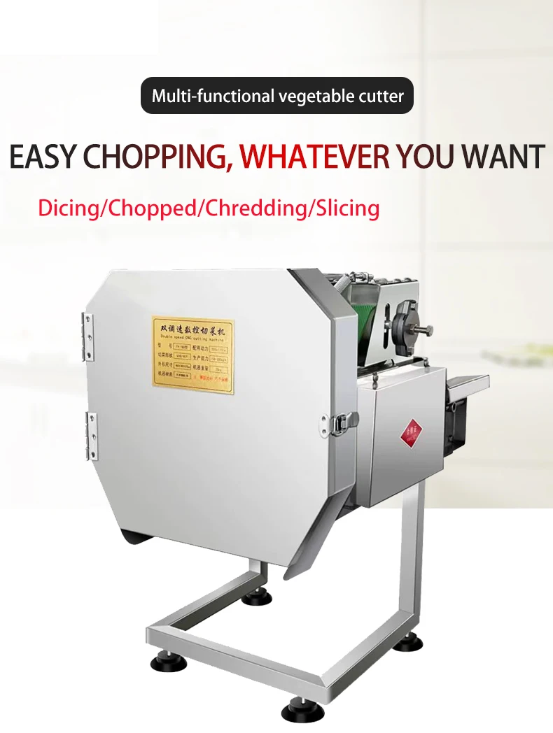 Commercial Electric Cucumber Vegetable Slicer Parsley Cutter Machine ...