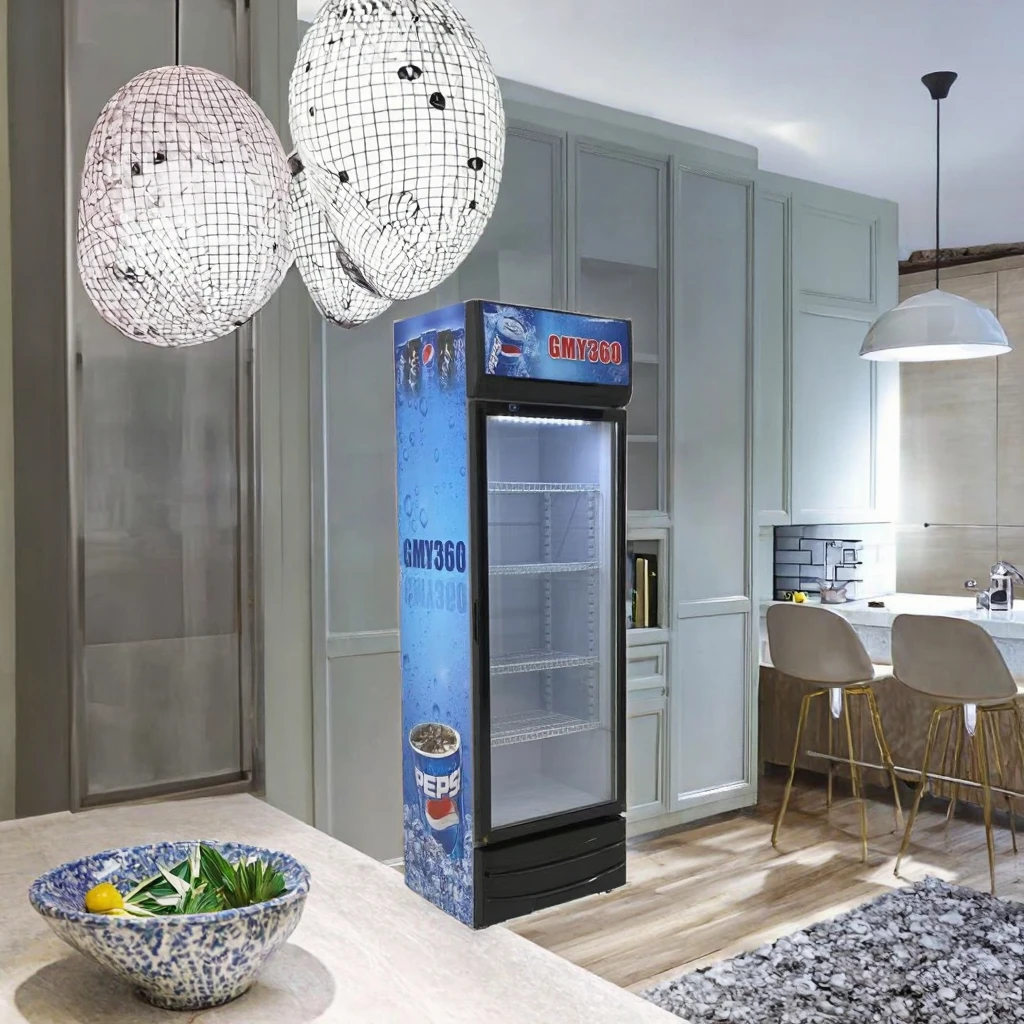 Single-temperature Pepsi Fridge - Direct Cooling Display Cooler