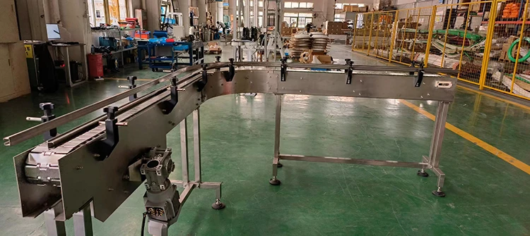High Quality Stainless Steel Slat Top Conveyor System