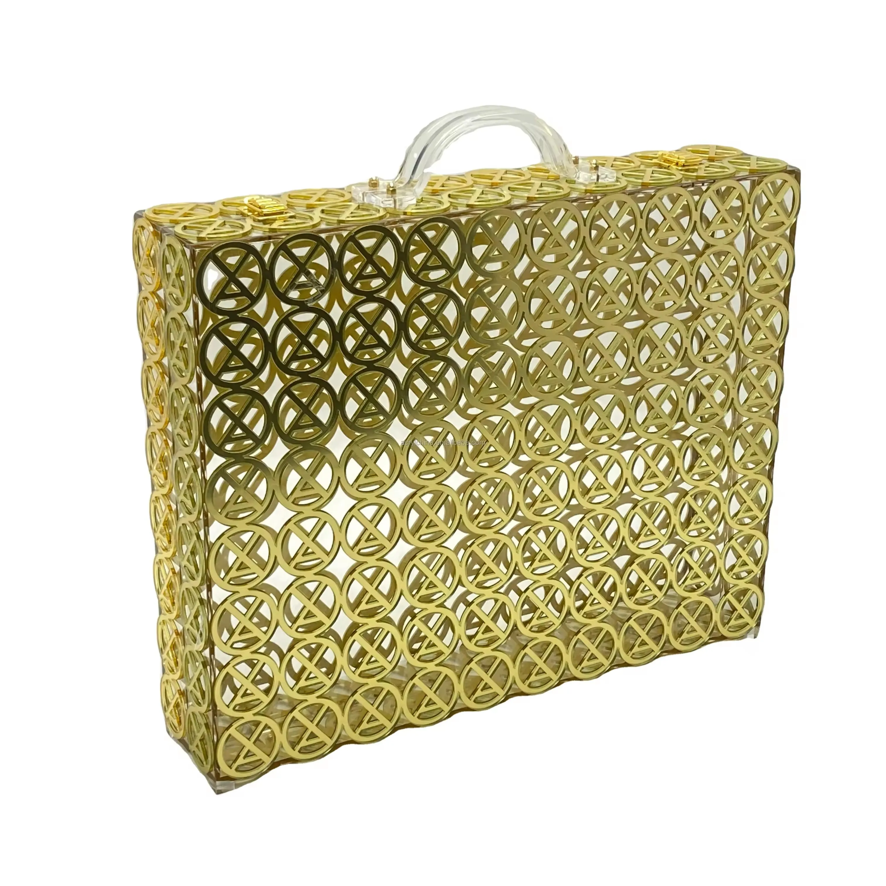 Customized Clear Acrylic Suitcase Acrylic Model Clear Briefcase Perspex ...