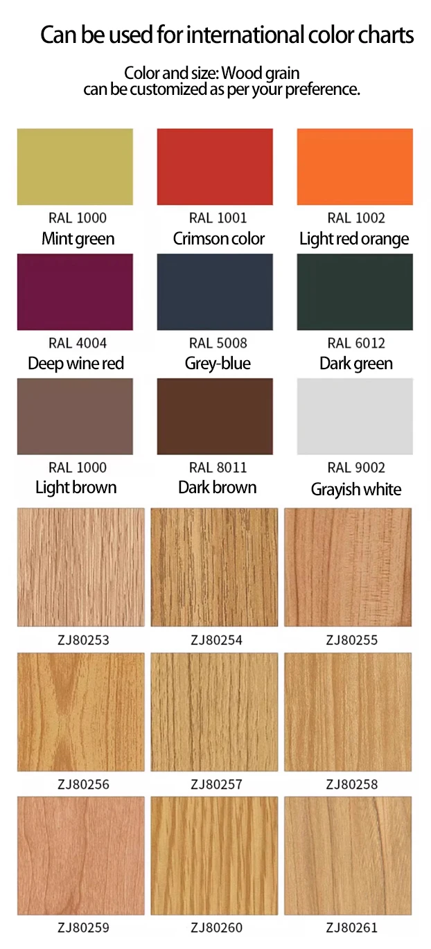 SUNTO Modern Design Steel Cement Core Polyurethane Panels