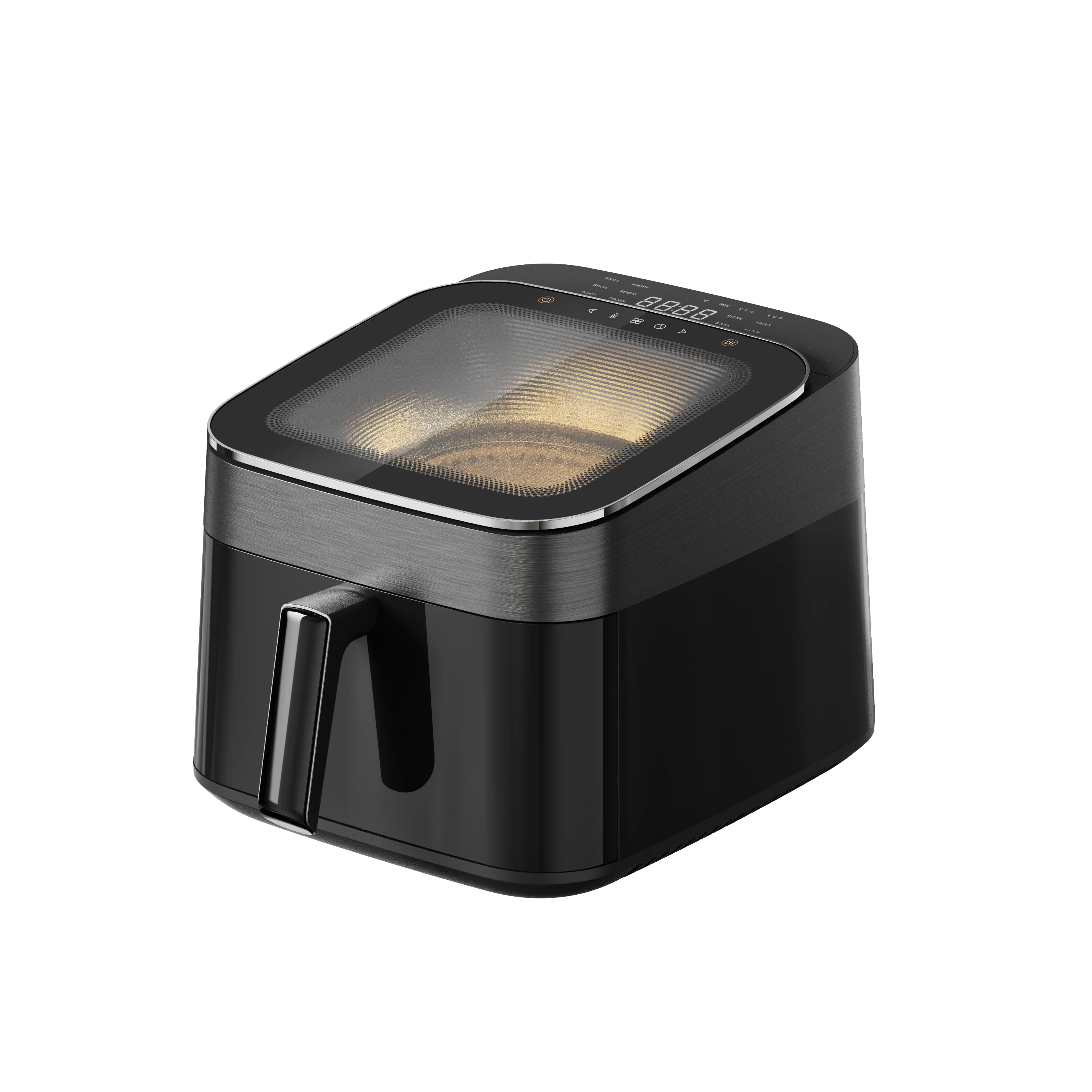 2025 Top-View Air Fryer with XXL Window - Fast & Healthy