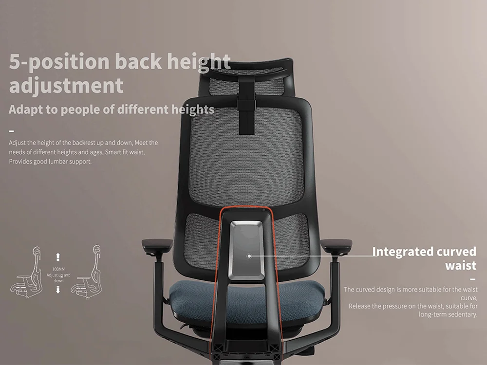 Vaseat T2 Ergonomic Office Chair - Enhance Comfort & Productivity