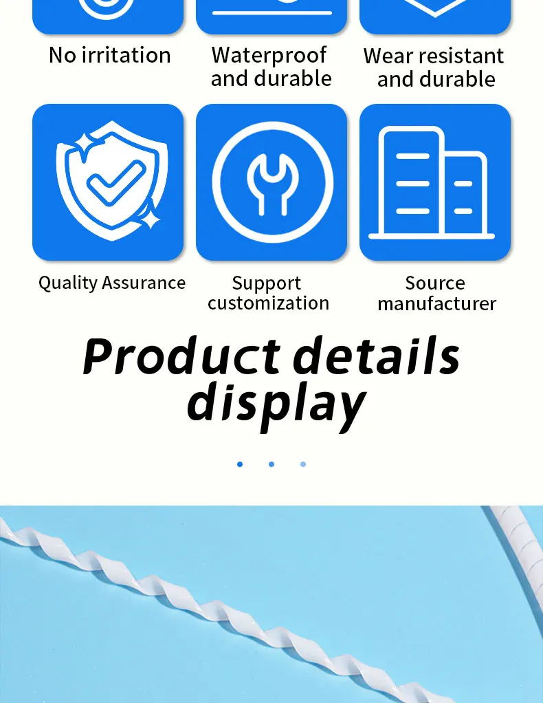 Ptfe Spiral Tube Bundle Wire Ptfe Coated Tube Protective Sleeve - Buy ...