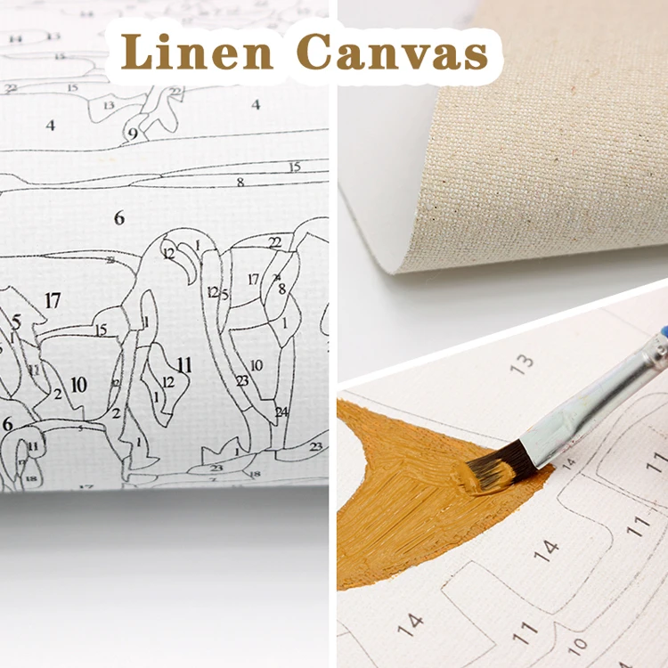 Paint by Numbers Kit - Pretty Ballet Girls Portrait