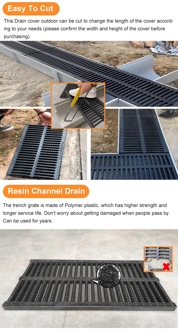 Chemical Resistance Concrete Channel Drain Mold Wholesale Water ...