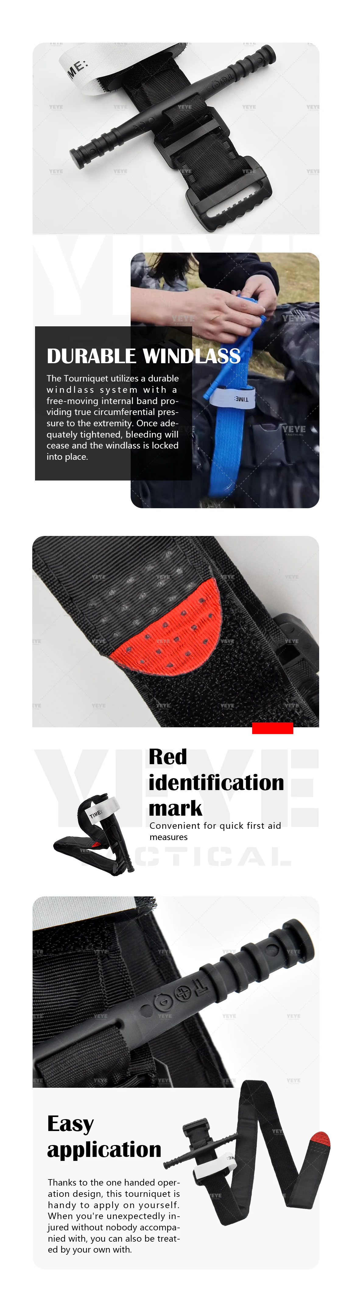 Customize Automatic System Tactical Emergency Combat Wound Care Thig ...