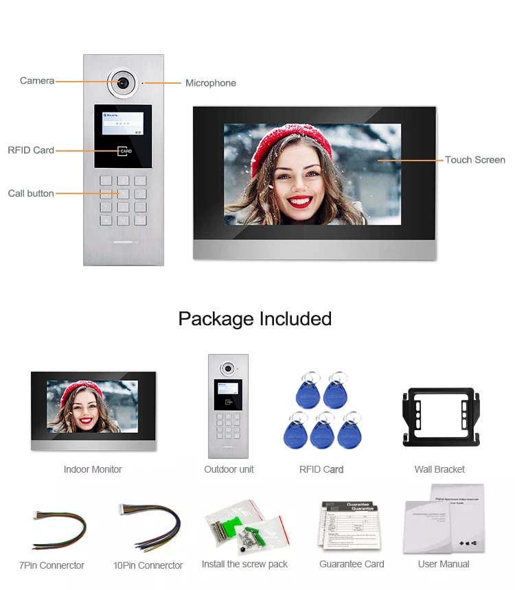 VIDEW Door Intercom - Secure & Convenient Video Doorphone