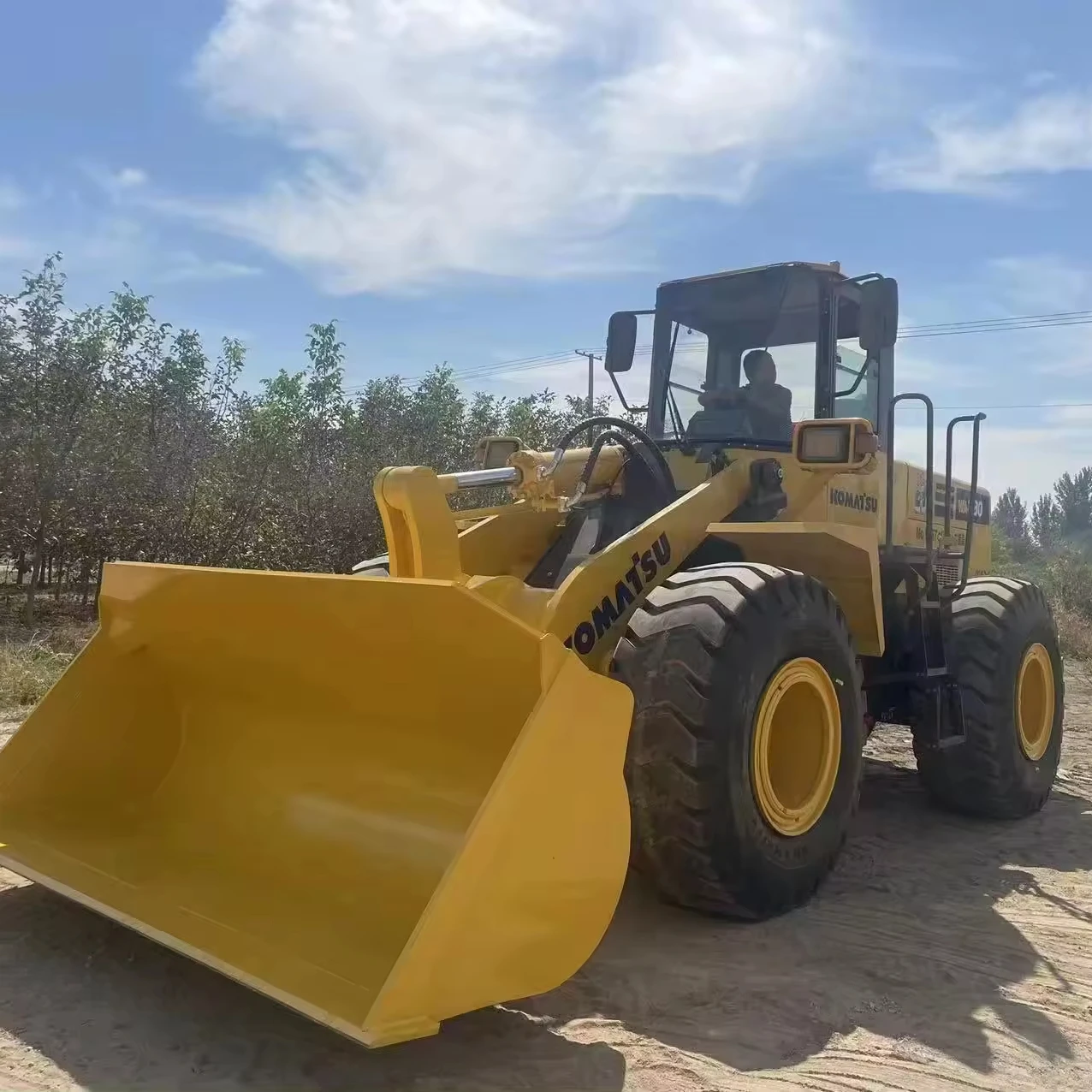 Original Used Komatsu WA380 Wheel Loader Used komatsu Loaders komatsu ...