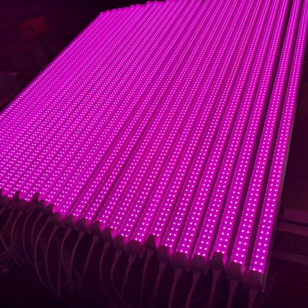 red color t8 led tube light blue 720nm led sprout light grow uvb lights ...