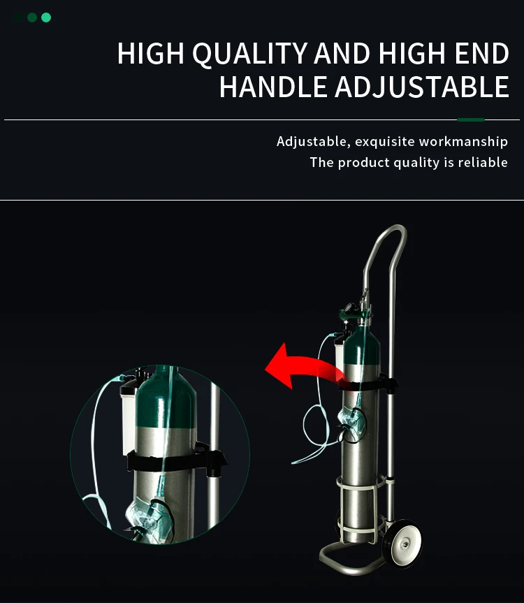 Portable Oxygen Cylinder System Portable Lightweight Aluminum Medical ...