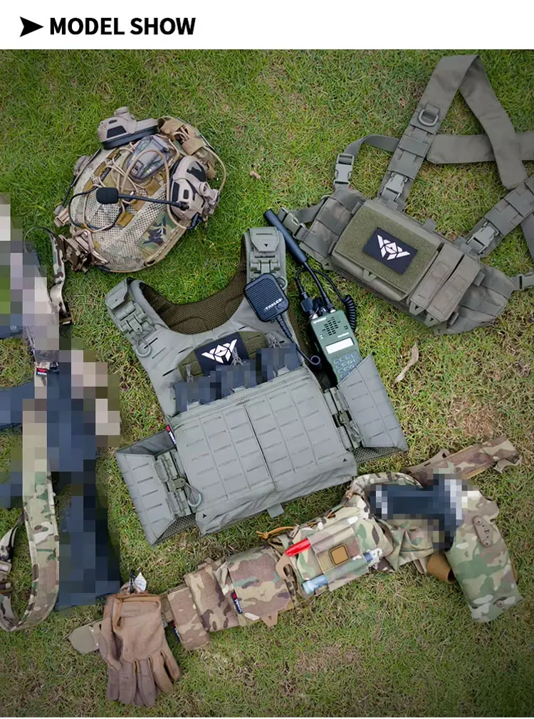 Yakeda Tactico Plate Carrier - Adaptive Modular Tactical Vest