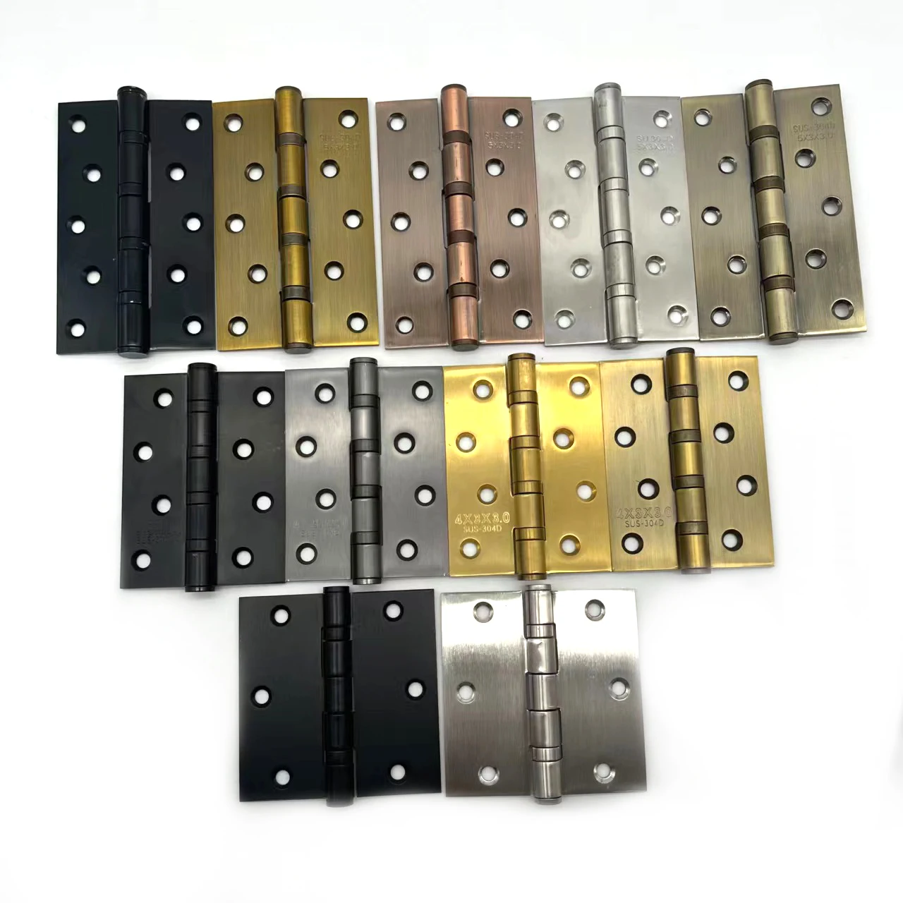 Good Quality Wholesale Flat Open Butt Hinge 2BB 4BB Stainless Steel 4 ...