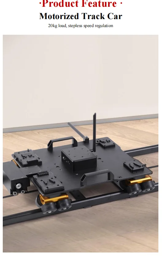 Greenbull XT50 Motorized Camera Dolly - Versatile & Durable