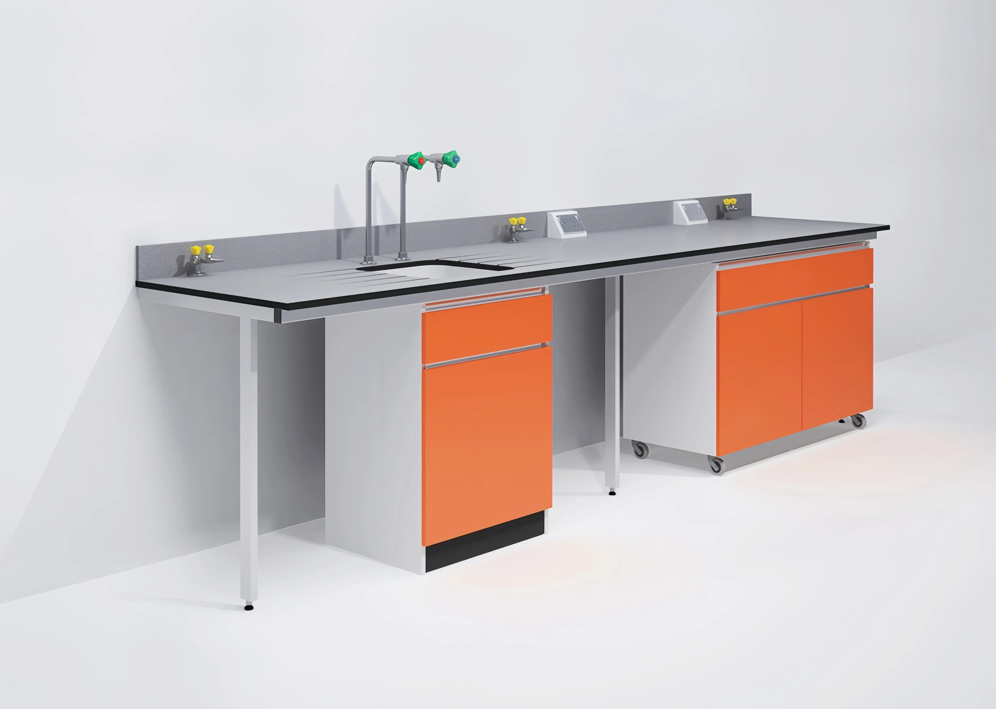 Lab Work Bench Innovative Storage Furniture Epoxy Laboratory Bench Medical Laboratory Furniture ...