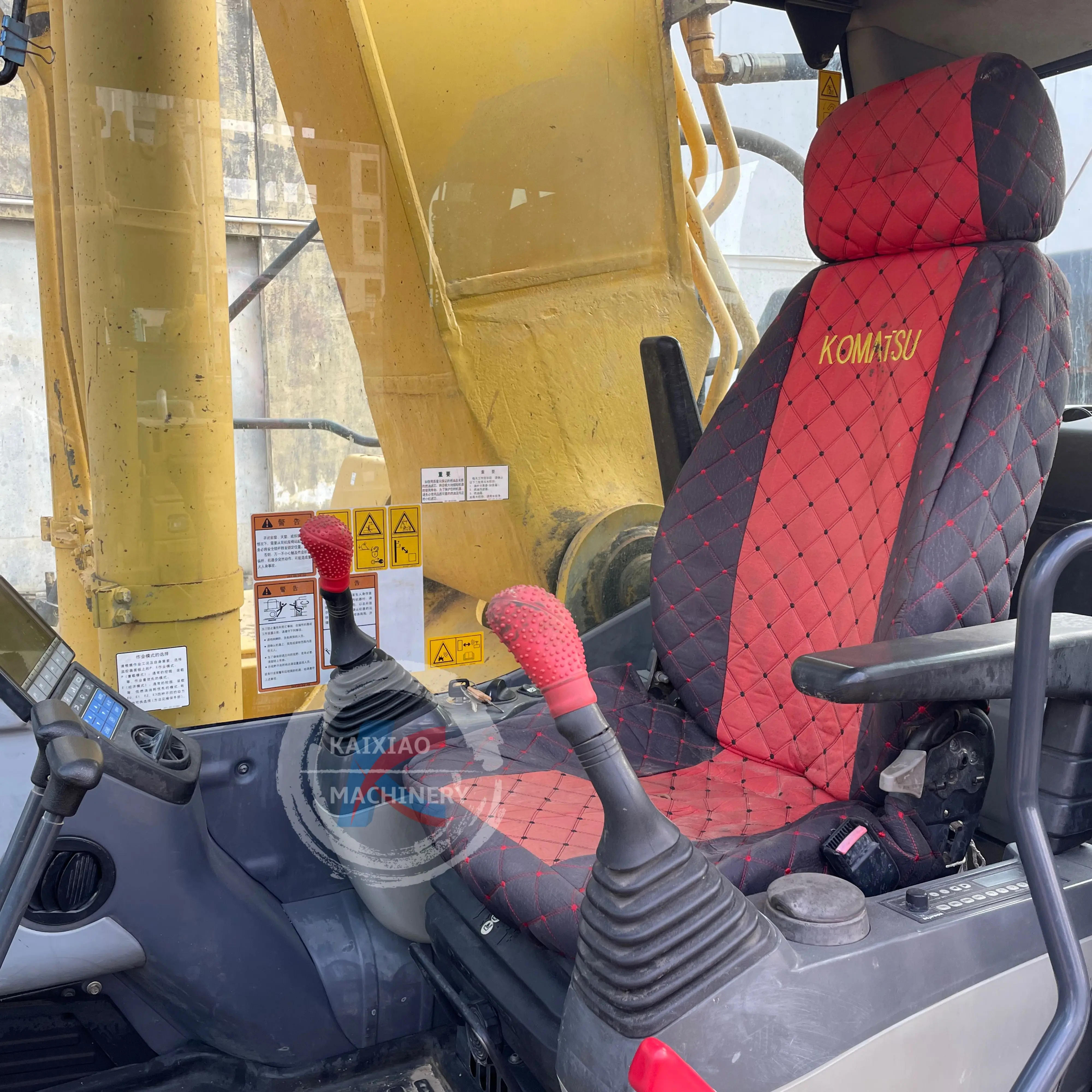 JAPAN 40ton Big Excavator Original Paint Used komatsu Pc 400-8 Backhoe ...
