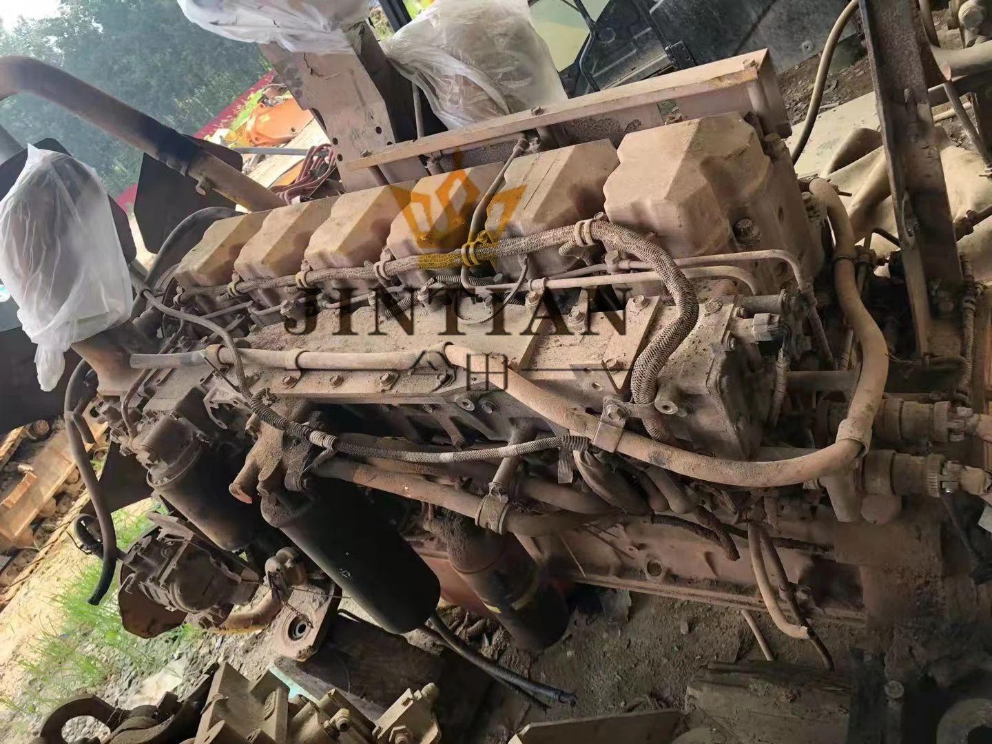 原装二手6D140柴油发动机SAA6D140E-3完整发动机出售| Alibaba.com