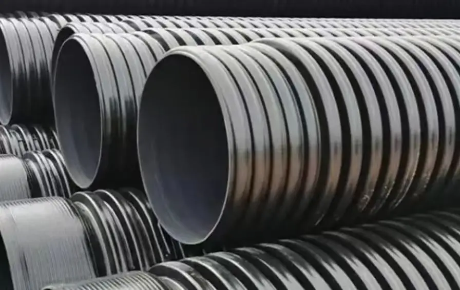 Black U-shaped Steel Strip Composite Hdpe Material Extensive Plastic ...