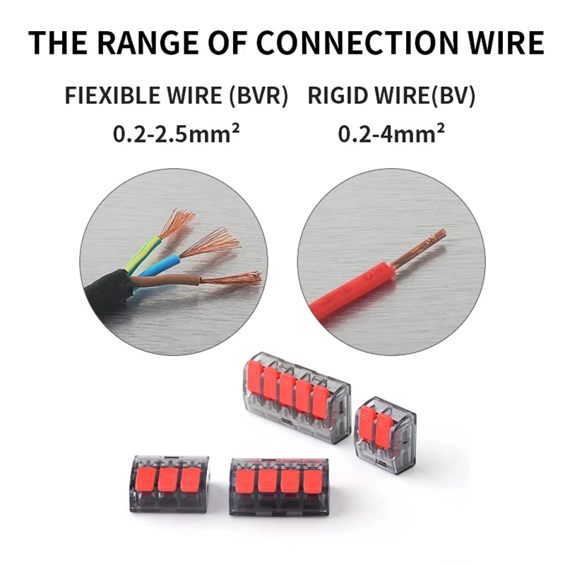 Reusable Wire Connectors - 4 Wire Splice Solutions
