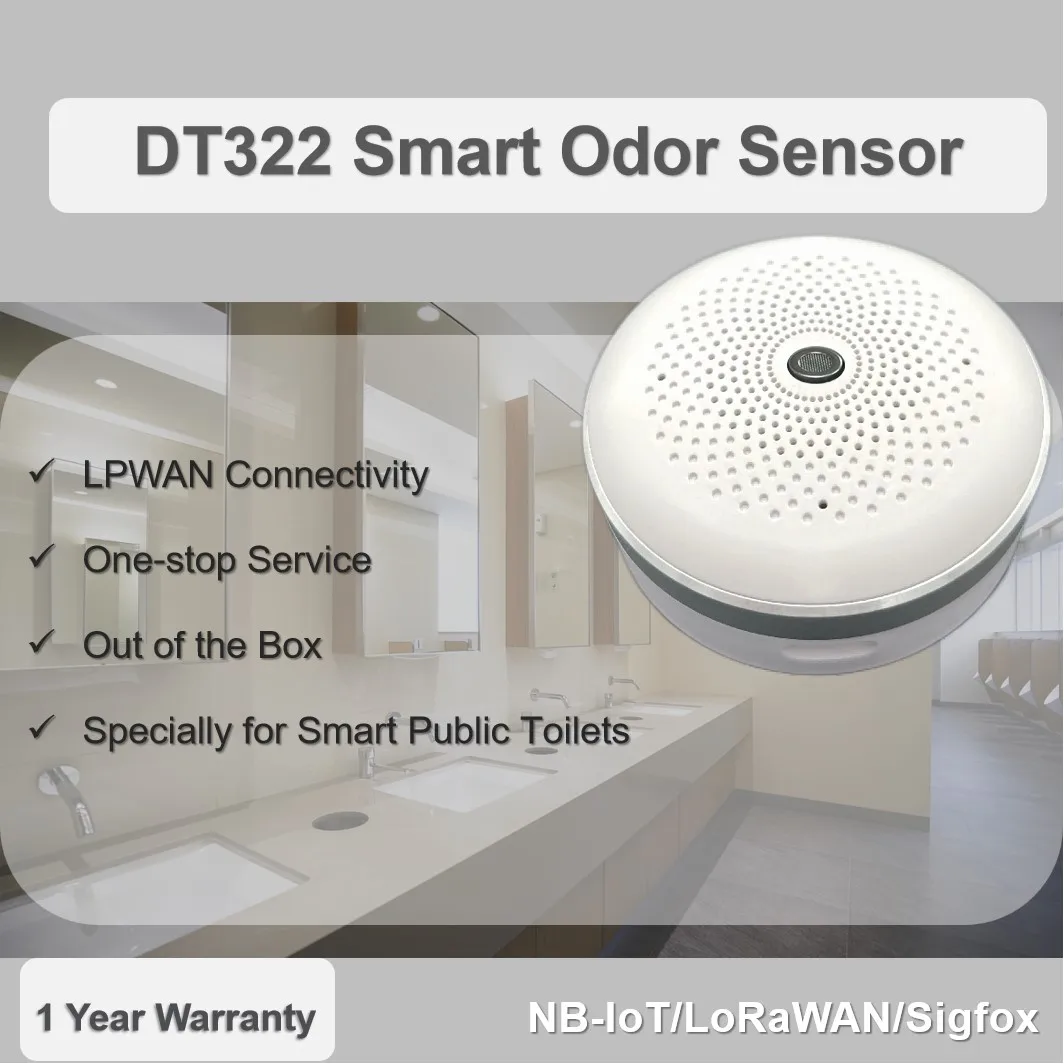 Smart Odor Sensor - Air Quality Monitoring for Toilets