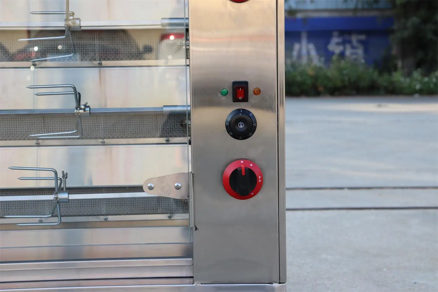 Stainless Steel 5 Layers Gas Chicken Rotisserie Machine