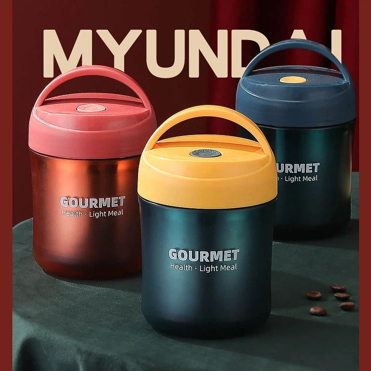 Vacuum Insulated Flask Food Warmer Container Stainless Steel Soup ...