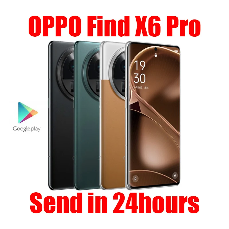 OPPO Find X6 Pro 5G Snapdragon 8 Gen 2 6.82 AMOLED 120Hz Screen 5000mAh ...