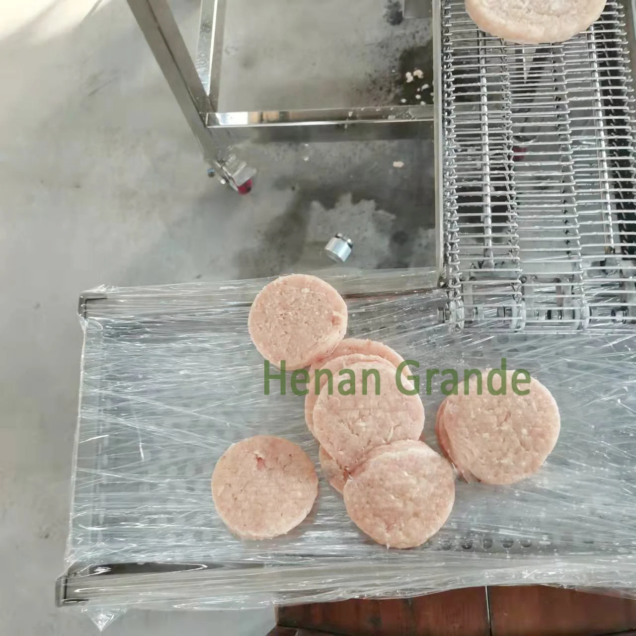 Automatic Chicken Nugget and Burger Patty Maker Meat Pie Forming ...