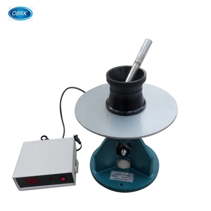 Cement Mortar Flow Table Test Apparatus - Manual & Consistent