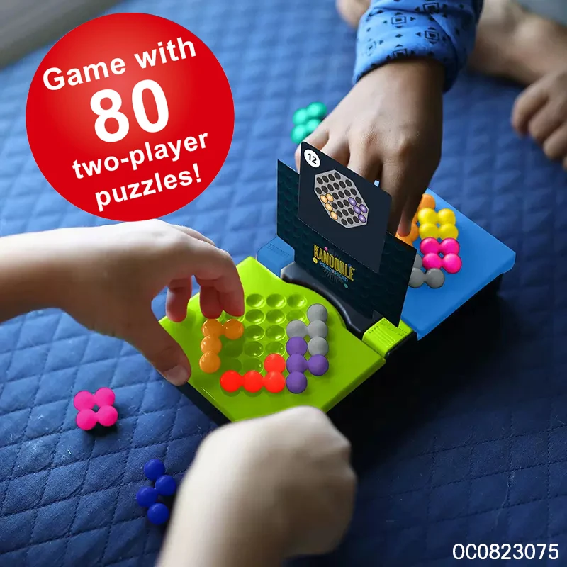 2 Players Kids Iq Puzzle Brain Teaser Board Game Pieces And Puzzles ...