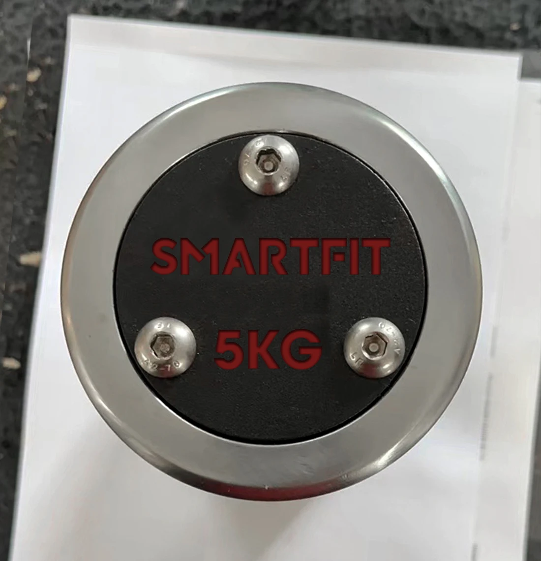 SMARTFIT Fitness Steel Dumbbells - Customizable Weights