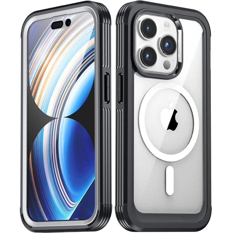 360 Body Iphone 15 Pro Silicone Case - Shockproof & Stylish