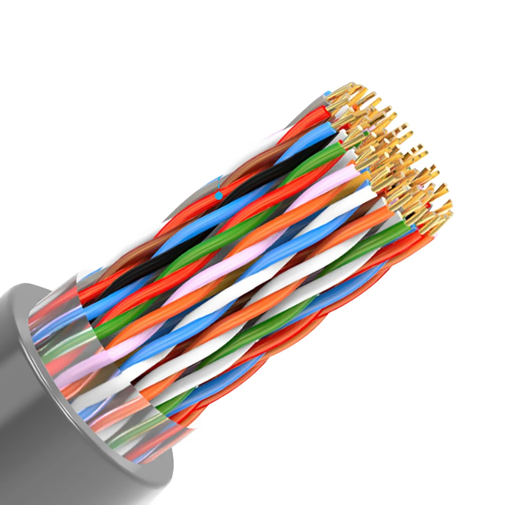 25 Pair Telco Cable Color Code Hsyv Indoor Cat3 Utp 25 Pairs 0 4m Cable