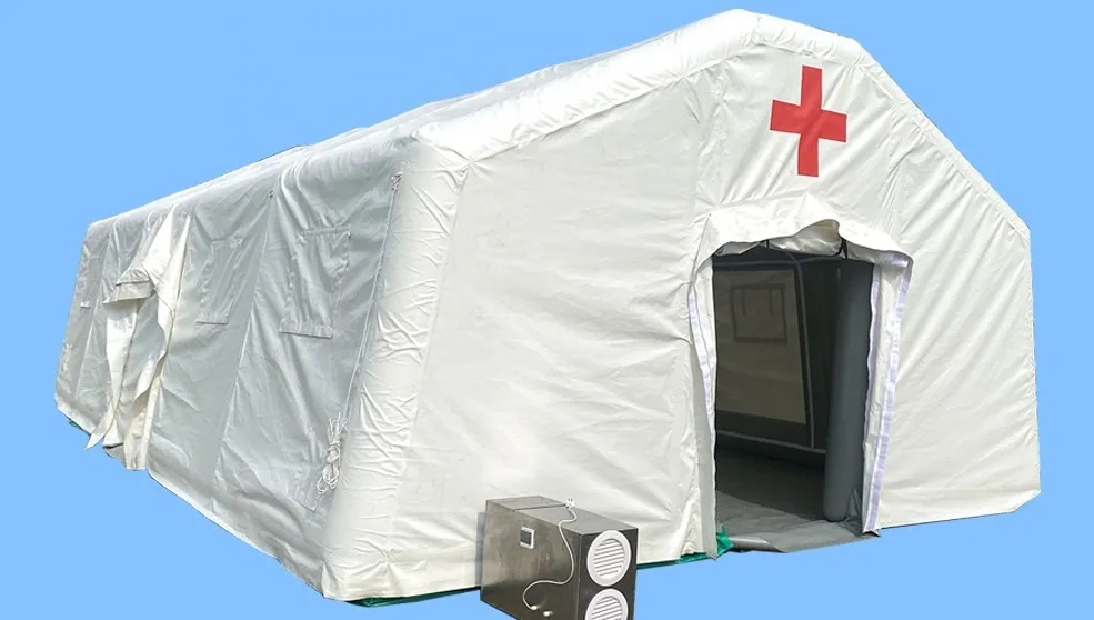 Herrwell Rapid Deployment Structure Mobile Inflatable Medical Emergency ...