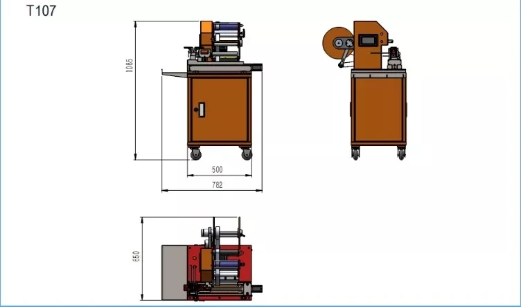 Epack Factory Industrial Automatic Wire Cable Labeler