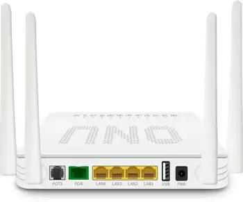 Hsgq-x411dw Dual Band Huawie Eg8145v5 4ge Xpon Onu Fiber Zte F660 Gepon ...