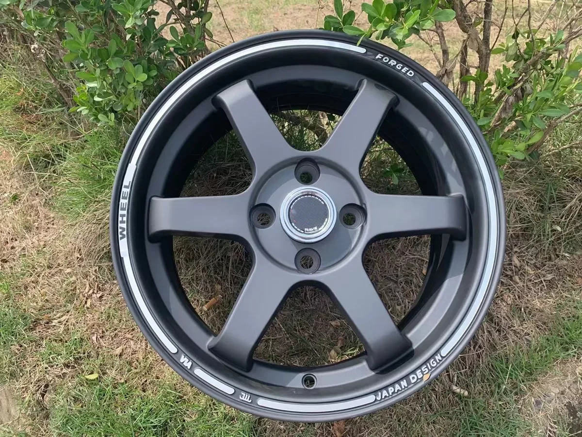 Japan Design Te37 Racing Car Rims 15 Inch 4 Holes Aros De Carro 15 ...