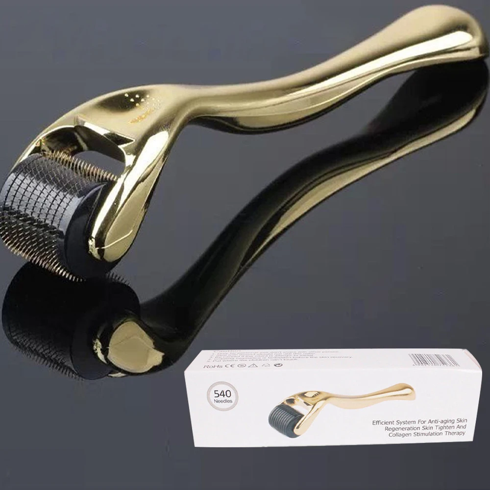 Derma Roller Titanium 0.5 Mm Micro Needle Skin Rejuvenation Derma ...