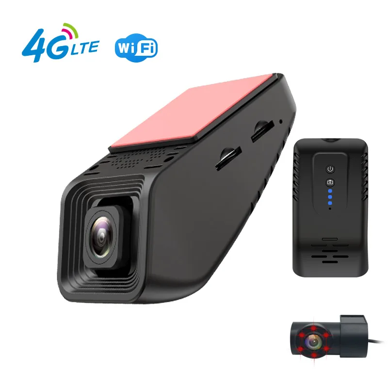 No Screen 4g Sim Cloud Dash Cam 4g Dual Camera Car Dvr With App Live ...